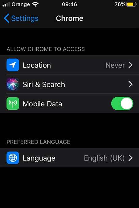 How To Turn On / OFF Mobile Data On Application In APPLE IPhone 12 ...